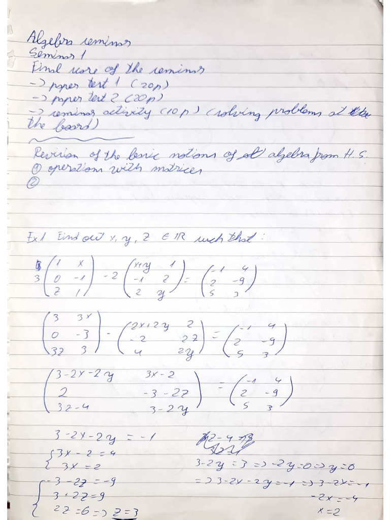 Algebra Seminar | PDF