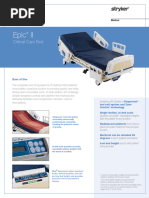 Stryker ProCuity Bed Specifications | PDF | Electrical Engineering