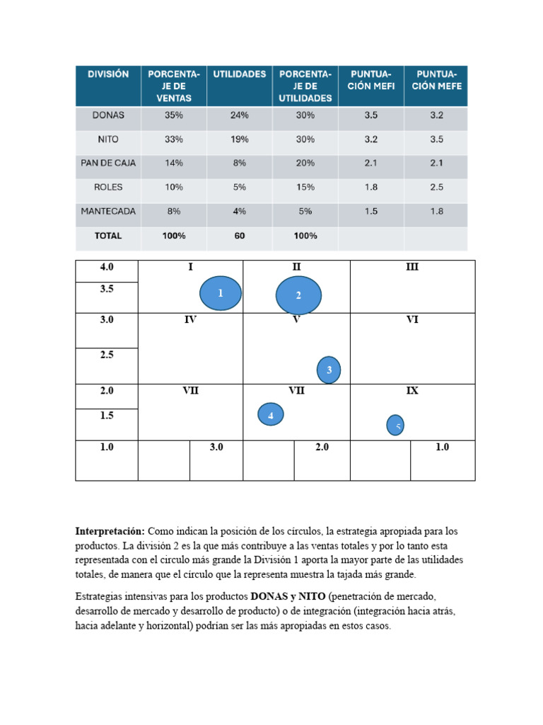 Matriz IE | PDF