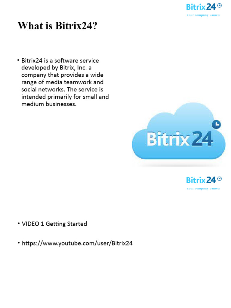 What Is Bitrix24 | PDF | Customer Relationship Management | Computing