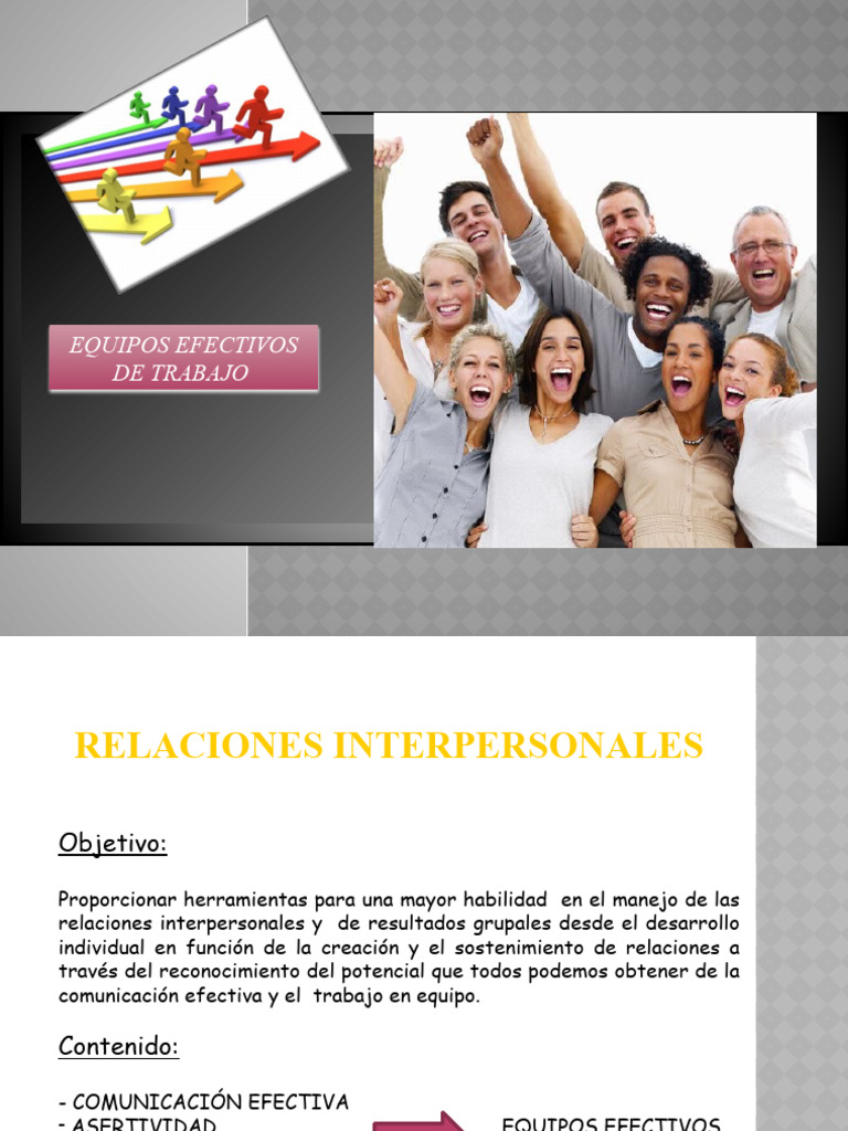 equipos efectivos de trabajo, servicio al cliente Clase 5 y 6 trabajo en equipo | PDF ...
