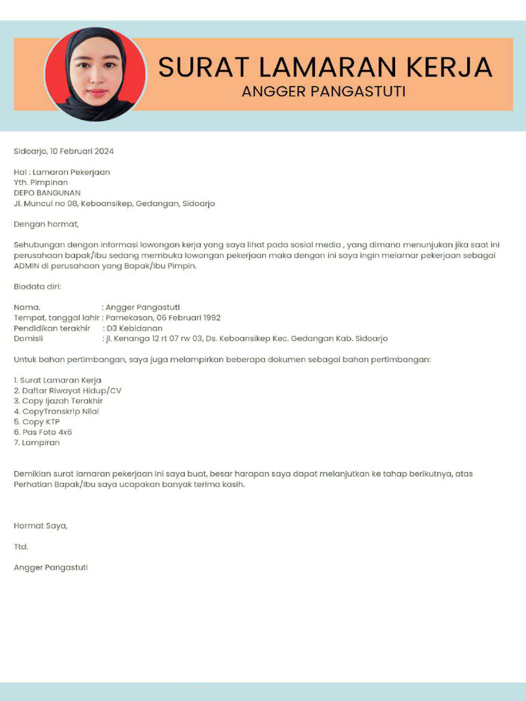 Angger Depo Bangunan | PDF