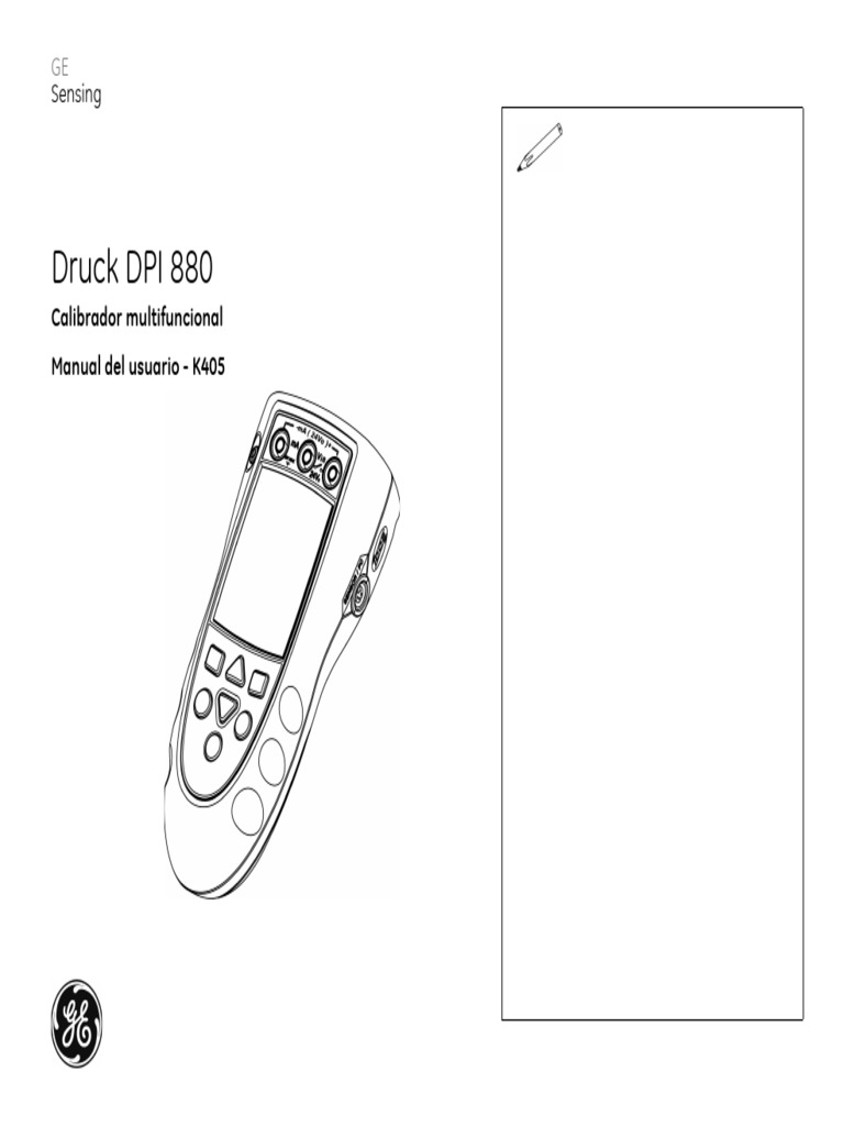 DPI 880 Manual Spanish | PDF | Par termoeléctrico | Cambiar DPI 880 Manual Spanish | PDF | Par termoeléctrico | Cambiar