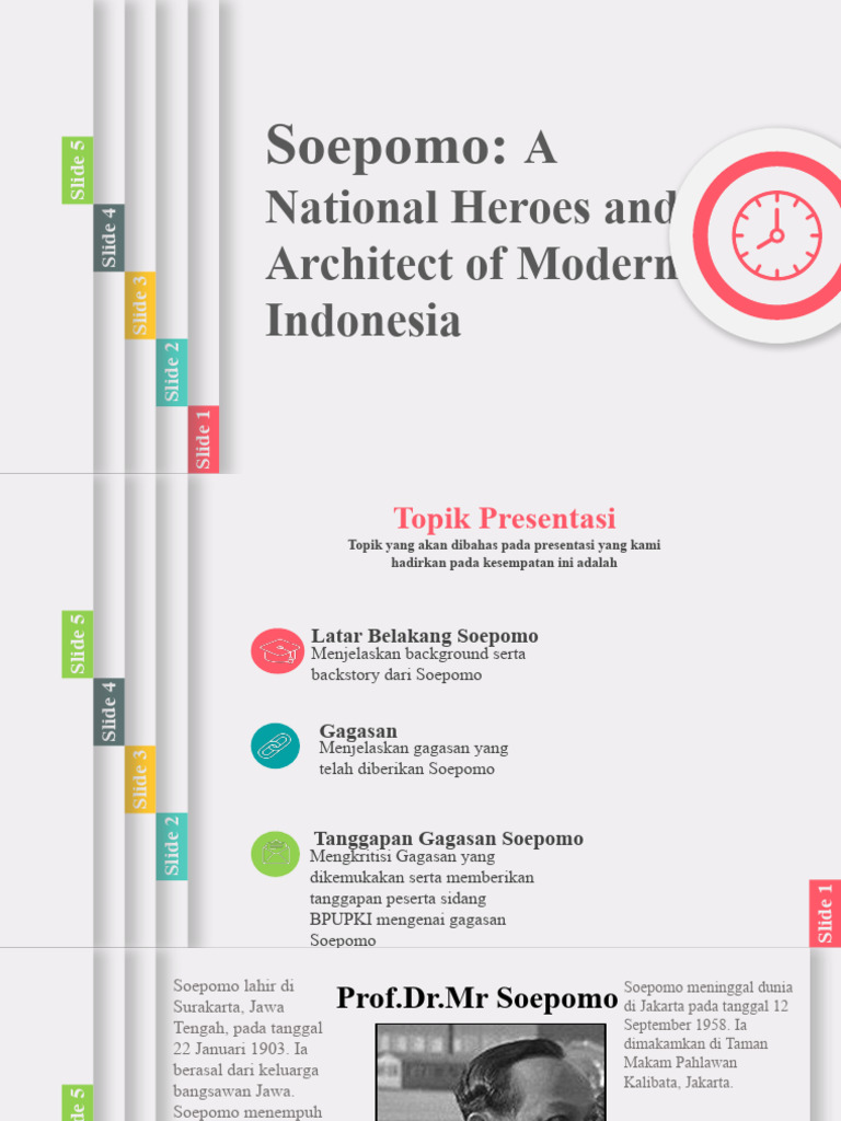 Gagasan Negara Menurut Soepomo | PDF