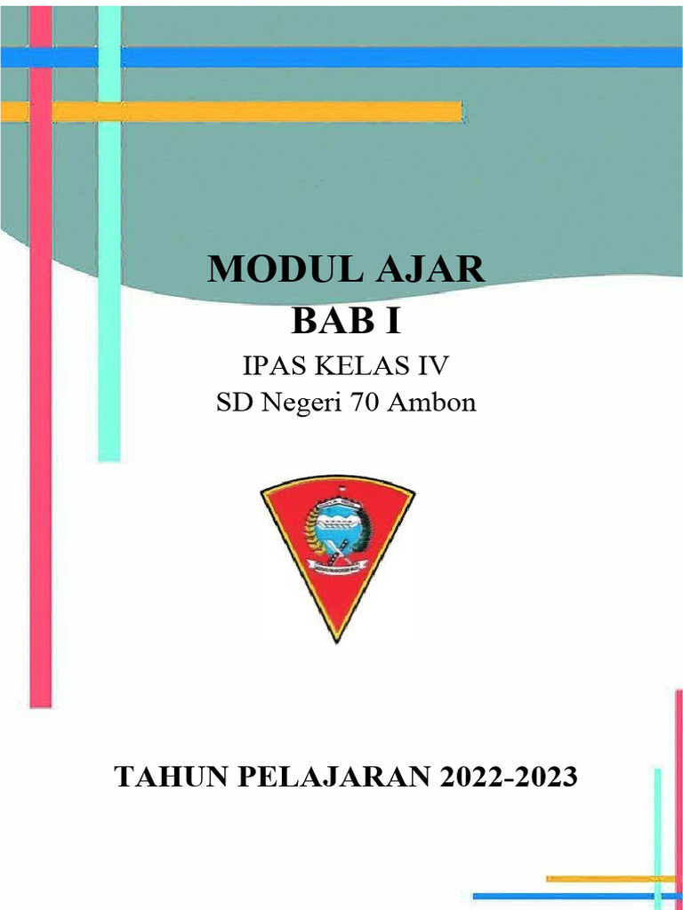 Modul Ajar IPAS Kelas IV SD 70 Ambon | PDF