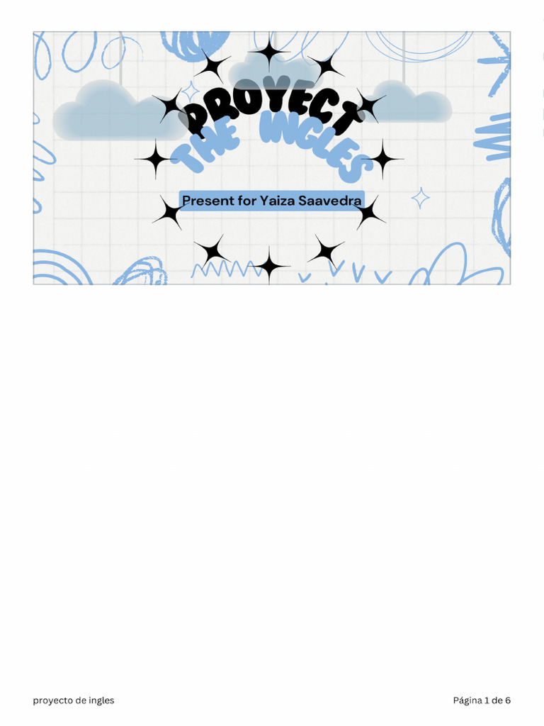 Proyecto de Ingles | PDF