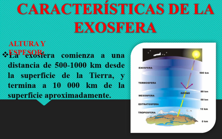 Caracteristicas Exosfera | PDF