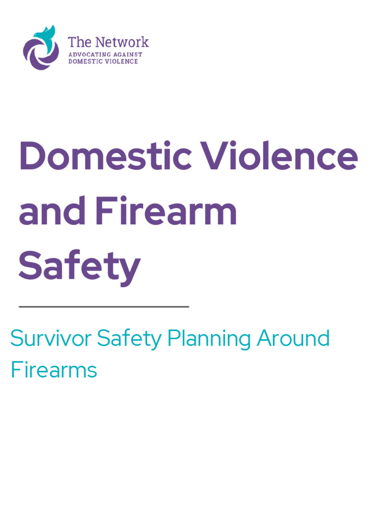 Domestic Violence and Firearm Safety Planning Toolkit 1 | Download Free ...