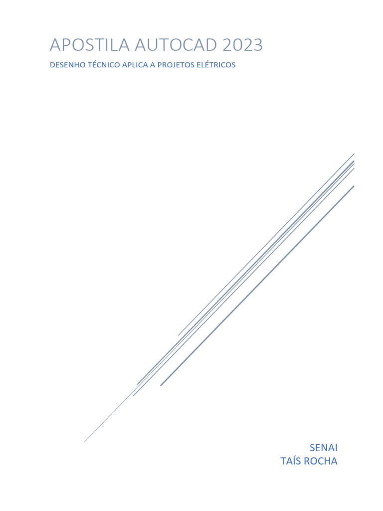 Apostila Autocad 2023 | PDF | Auto Cad | Janela (informática)