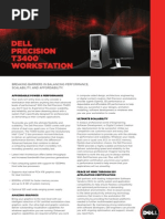 Dell Precision T5600 Spec Sheet | PDF