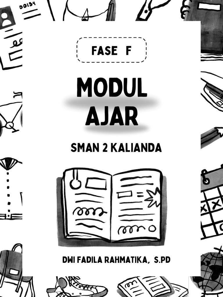 Hitam Putih Kegiatan Pembelajaran Hari Pertama Sekolah Bahasa Indonesia ...