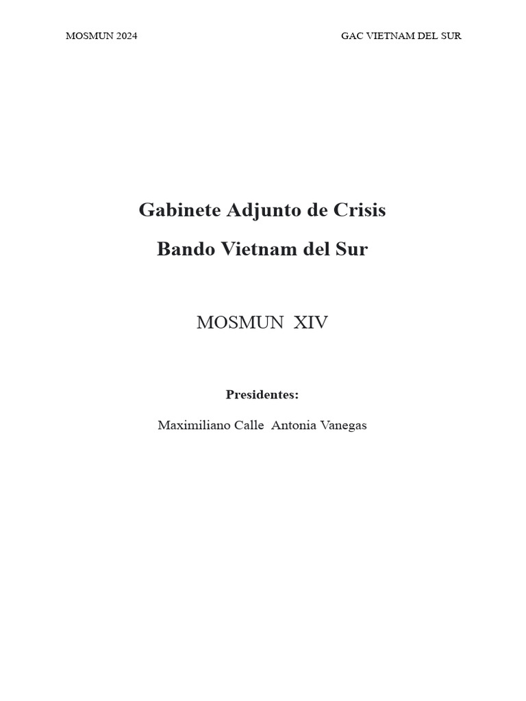 Mosmun Guía Gac | PDF | guerra de Vietnam | Vietnam del Norte