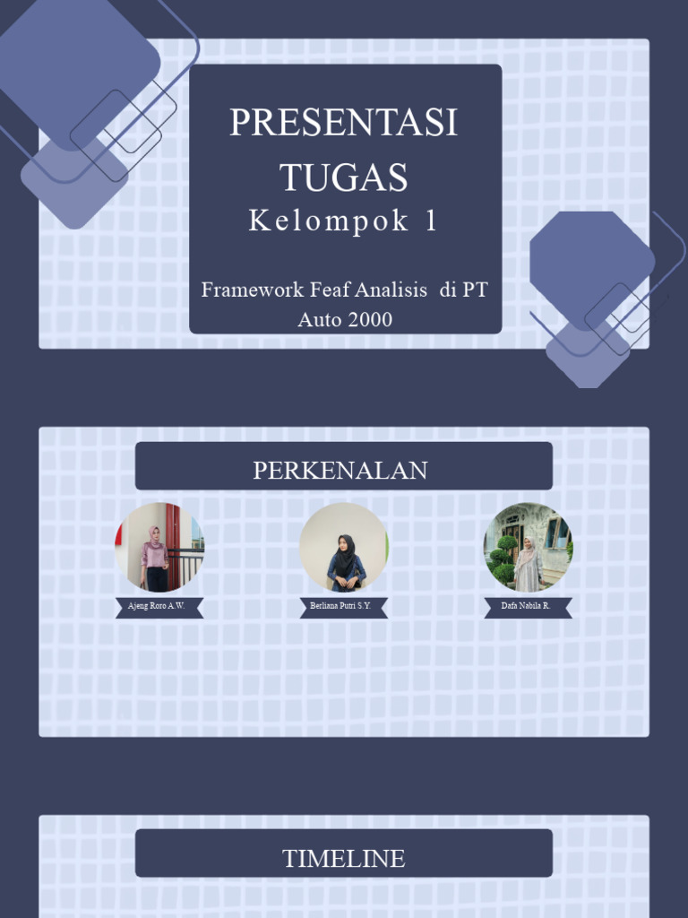 Kel 1 - Framework Feaf Analisis Di PT Auto 2000 | PDF | Bisnis