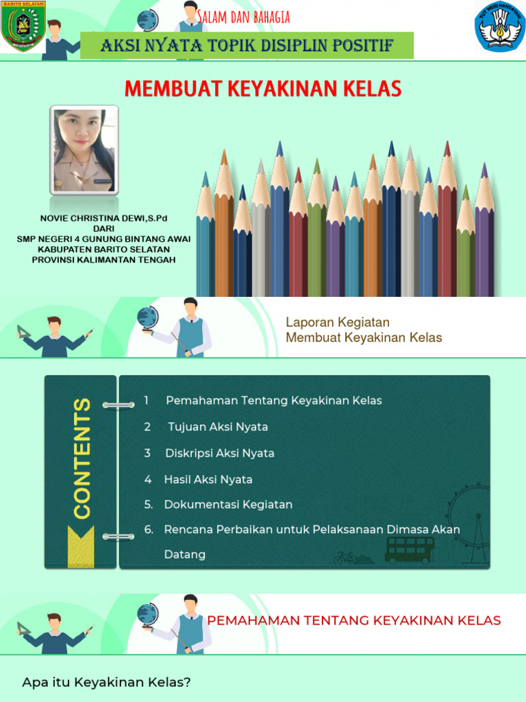 Membangun Keyakinan Kelas Positif | PDF | Karier & Perkembangan