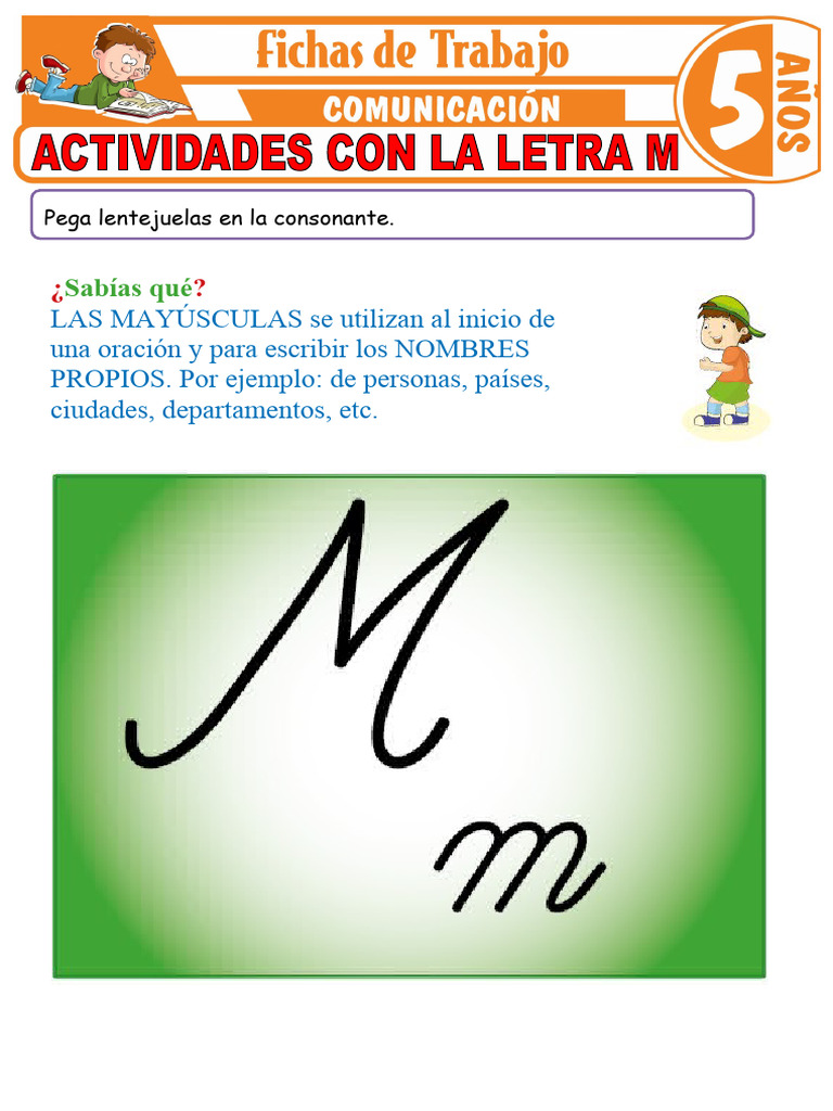 Actividades-con-la-letra-M-para-Ninos-de-5-anos (2) | PDF