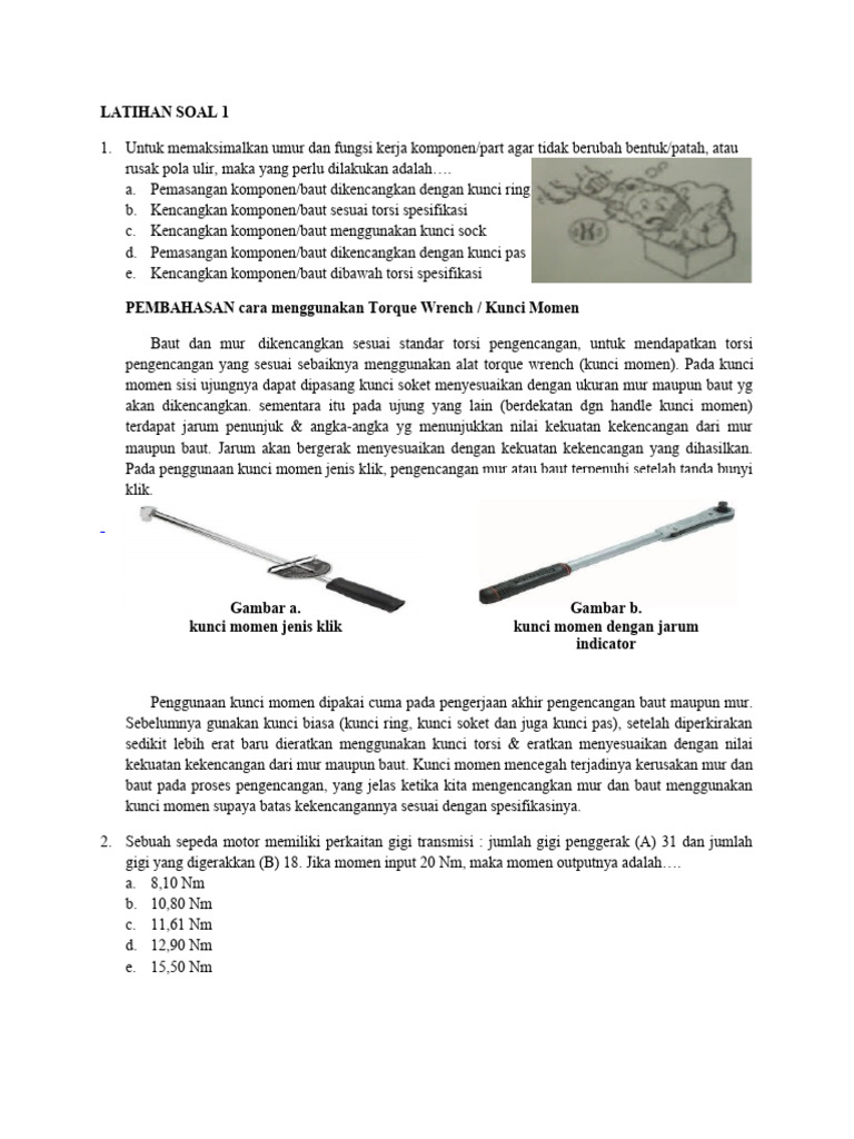 Latihan Soal TSM Dan Pembasannya | PDF
