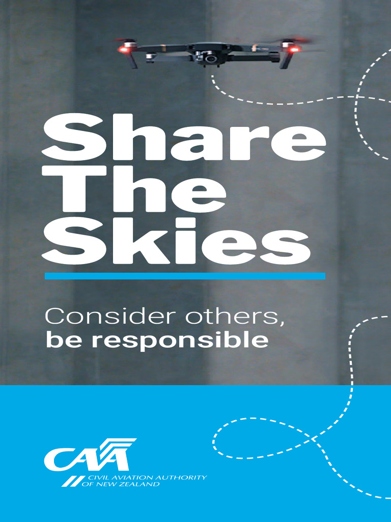 CAA Share The Skies Drone Brochure | PDF | Unmanned Aerial Vehicle ...