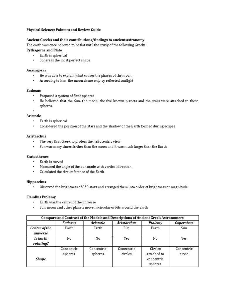 Physical Science Pointers Review Guide 4th Quarter | PDF | Waves | Light