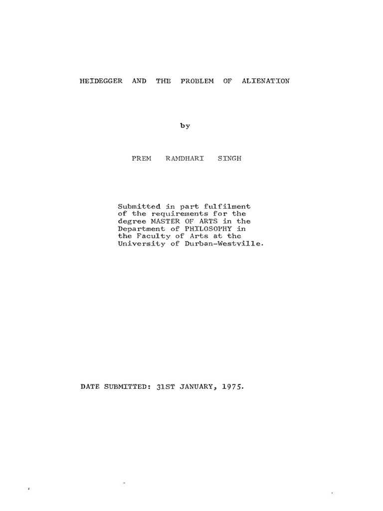 Singh Prem Ramdhari 1975 | PDF | Immanuel Kant | Reason