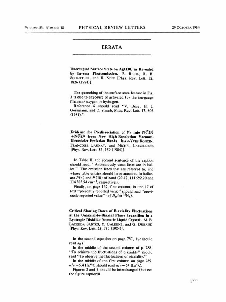 Roncin 1984 | PDF | Materials Science | Phases Of Matter