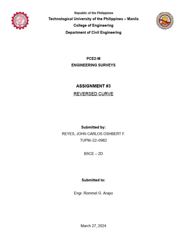 Reversed Curve | PDF