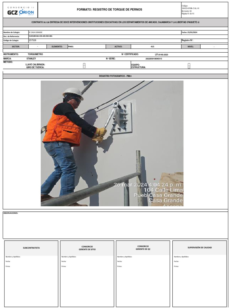 Torque - PM01-3 | PDF