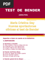 Protocolo de Calificacion Del Bender Adulto | PDF | Salud mental | Psicología anormal