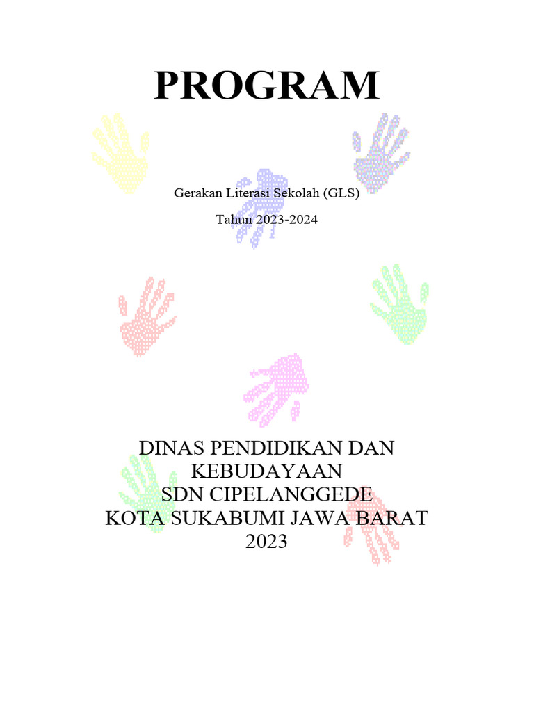Program Gerakan Literasi Sekolah 2023 | PDF