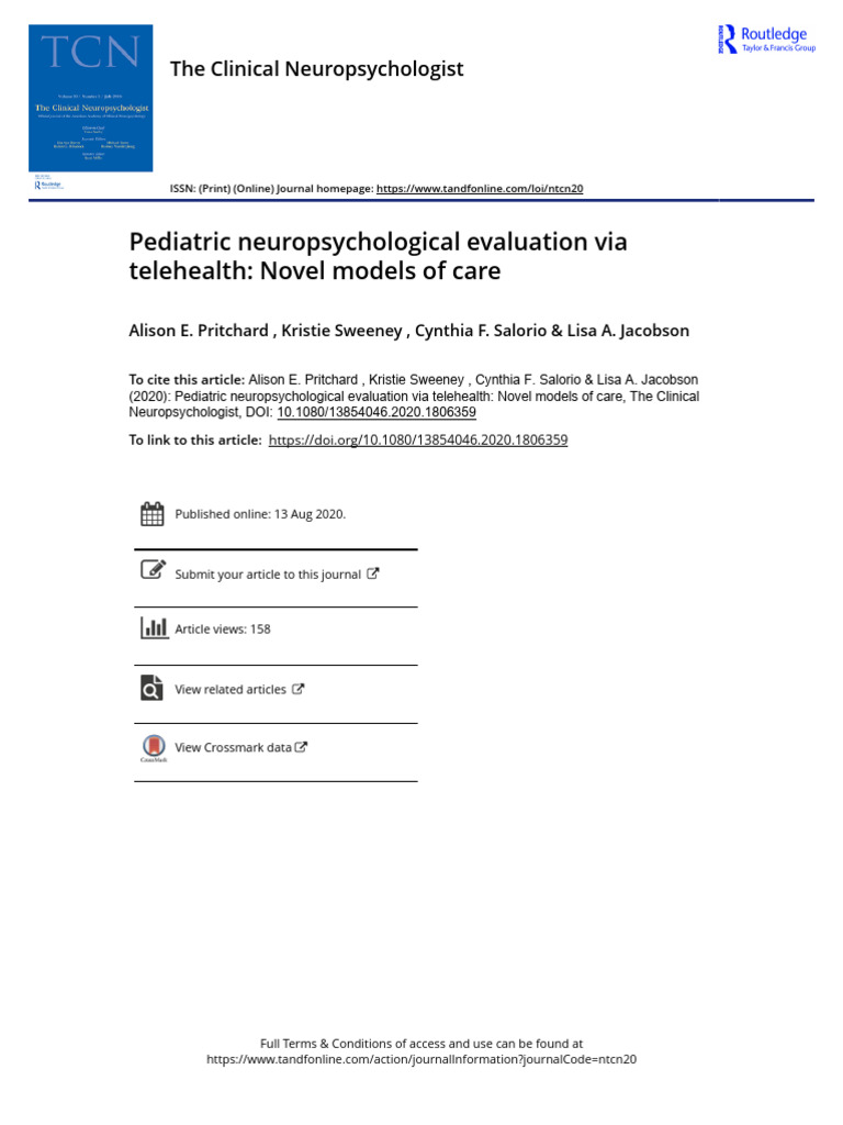 PRITCHARD - Ev. Npsic. Pediátrica A Distancia - Nuevos Modelos | PDF ...