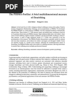 Social Connectedness Scale | PDF | Psychology | Psychotherapy