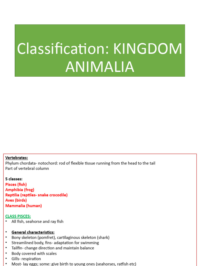 Classification 2 | PDF | Science & Mathematics