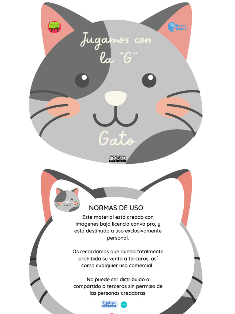 Actividades con la letra G | PDF