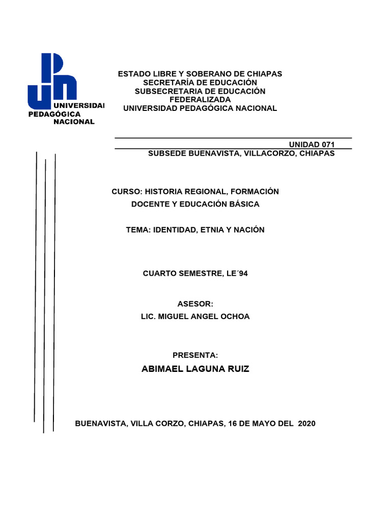 Identidad, Ednia, y Nacion 1605 | PDF | Nación | Exclusión social