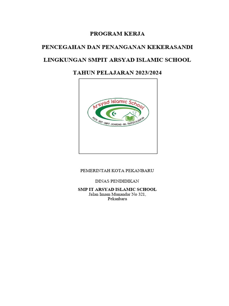 Program Kerja TPPK | PDF | Bisnis | Ilmu Sosial