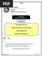 Grade 12 Maths Scope June 2025 Exam | PDF