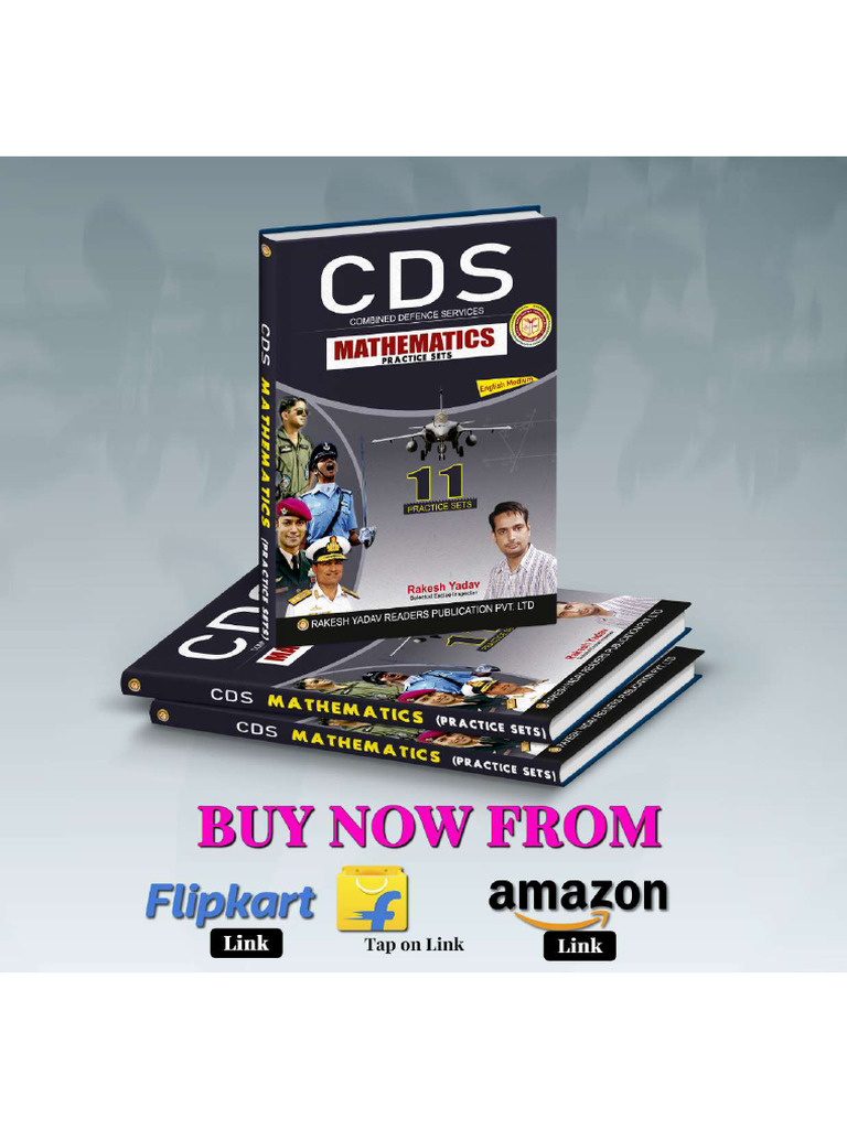 CDS Mathematics English 11 Practice Sets | PDF