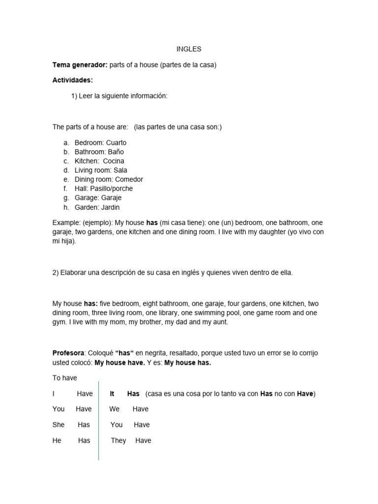 Tarea de Ingles 2020 | PDF