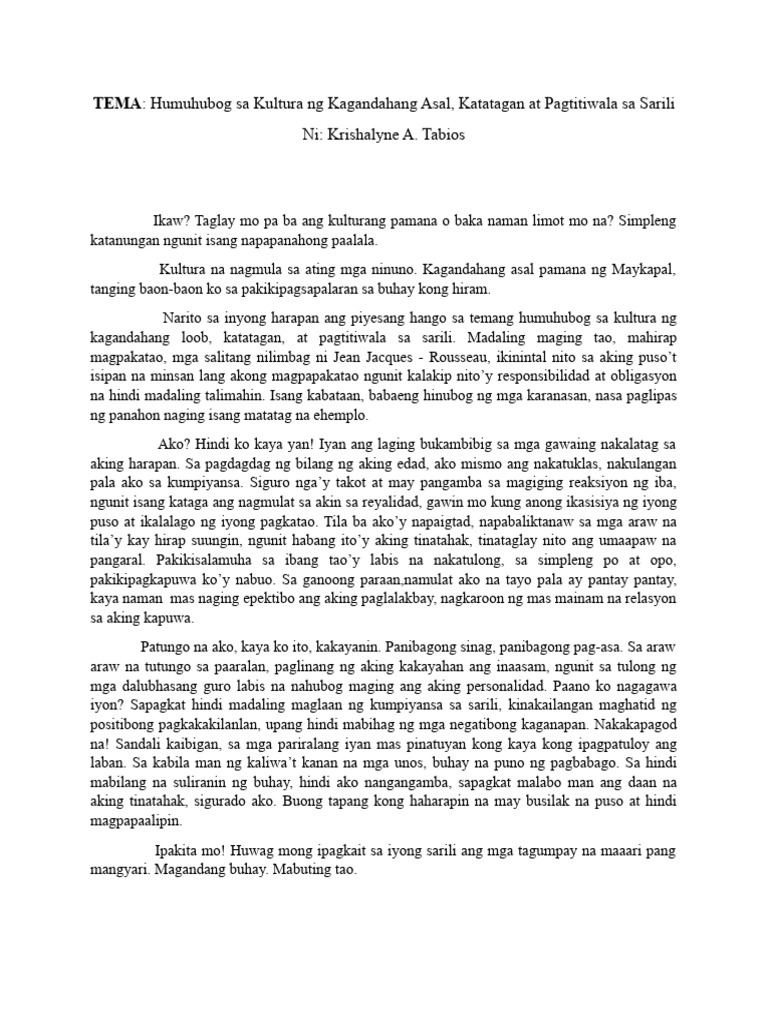 Talumpati | PDF