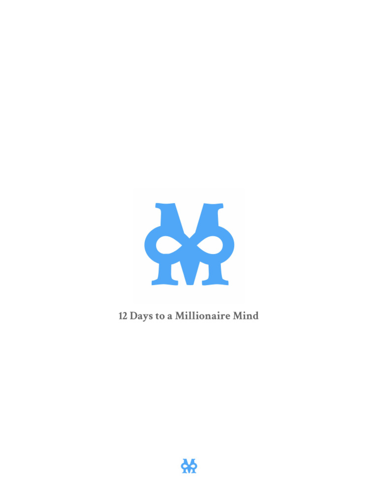 12 Days To A Millionaire Mind Arlin Moore | PDF | Career & Growth | Lifestyle