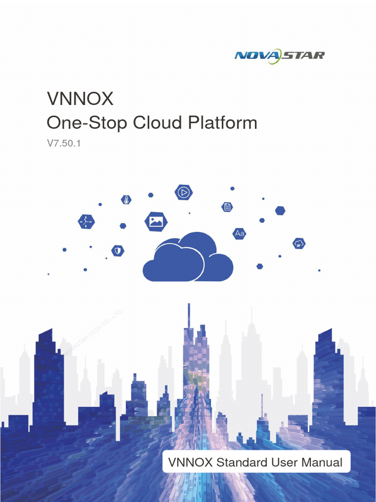 VNNOX One-Stop Cloud Platform VNNOX Standard User Manual-V7.50.1 | PDF ...