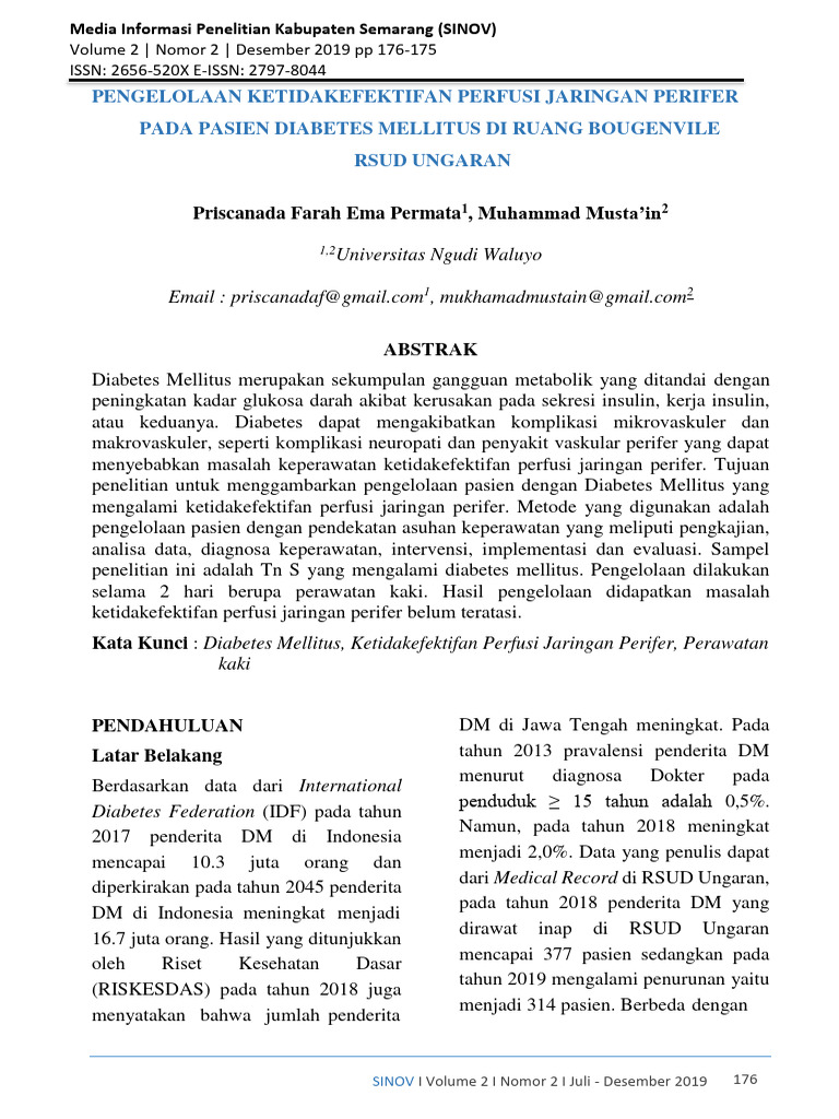 Priscanada Farah Ema Permata, Muhammad Musta'in | PDF