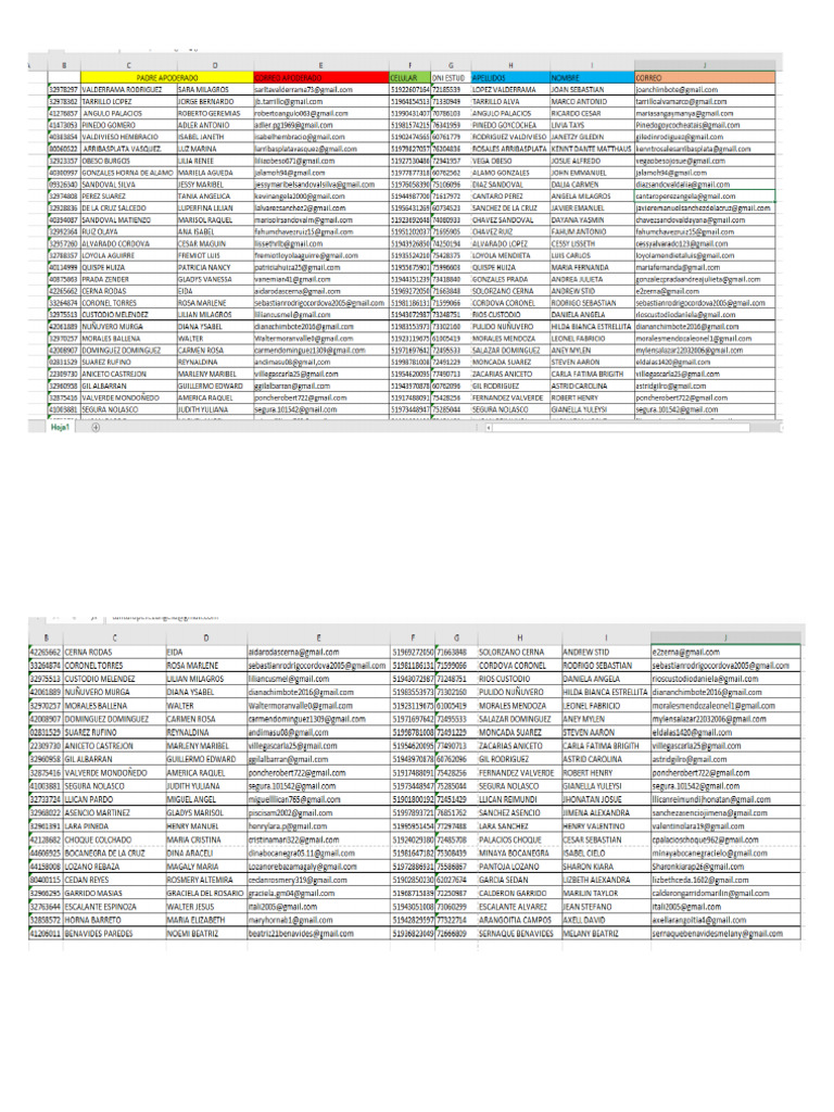 Registro De Padres 4tob Pdf