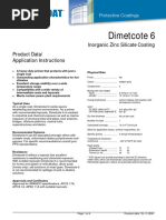 Dimetcote 9 Sigmazinc 9 | PDF | Paint | Humidity