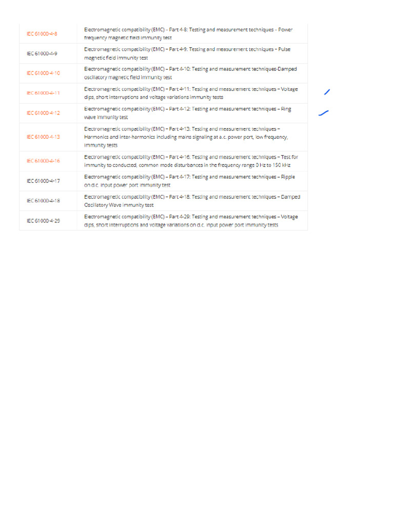 IEC 6100 Page 2 | PDF