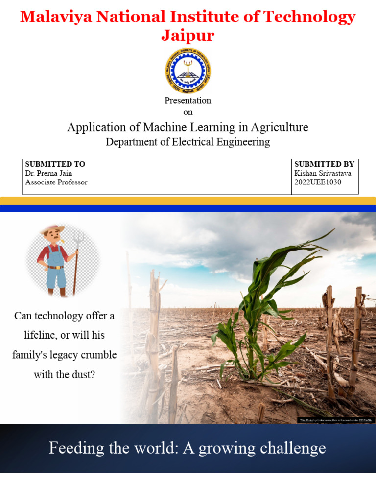 Application of Machine Learning in Agriculture | Download Free PDF ...