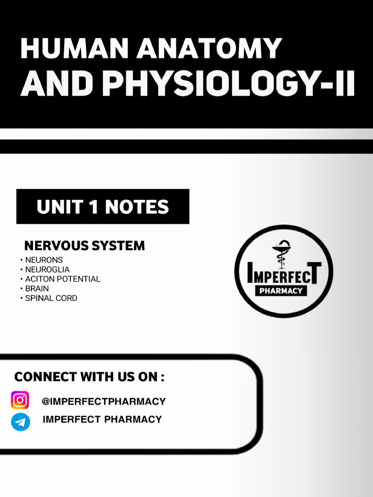 UNIT 1 HAP (Imperfectpharmacy) | PDF | Axon | Neuron