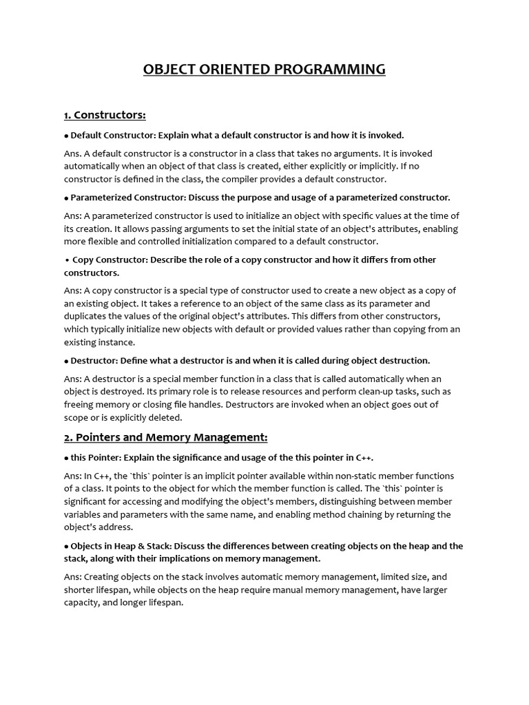 Oop Assignment | PDF | Inheritance (Object Oriented Programming ... Oop Assignment | PDF | Inheritance (Object Oriented Programming ...