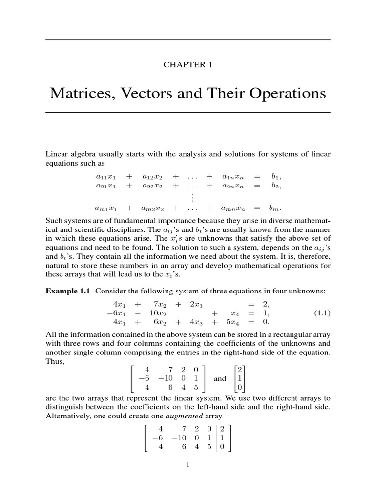 Bab 1 - Linear Algebra and Matrix Analysis For Statistics (2014, CRC ... Bab 1 - Linear Algebra and Matrix Analysis For Statistics (2014, CRC ...