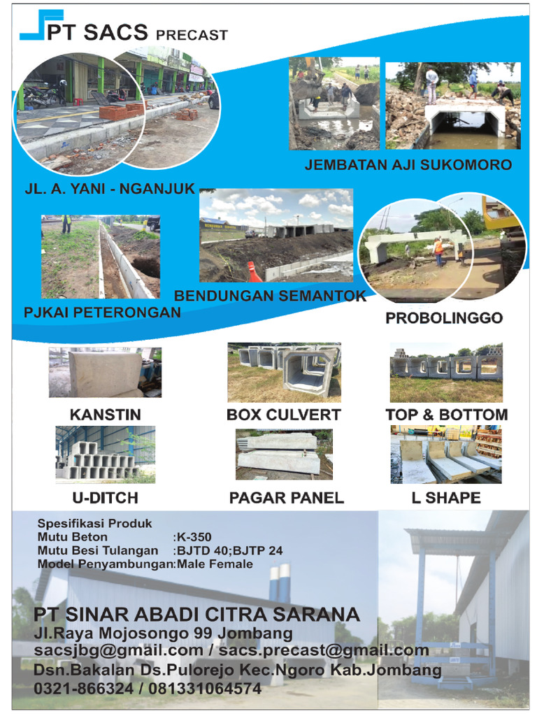 Brosur PRECAST | PDF