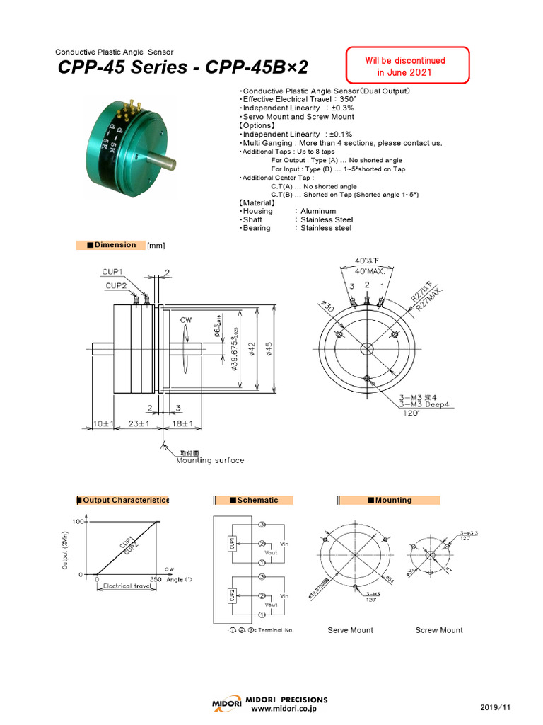 CPP-45Bx2e Rev A | PDF | Electrical Resistance And Conductance ...
